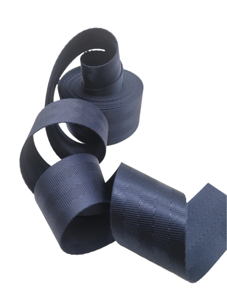 Nylon Webbing Solid Navy - 6 yards – INDO LOVE KREATION