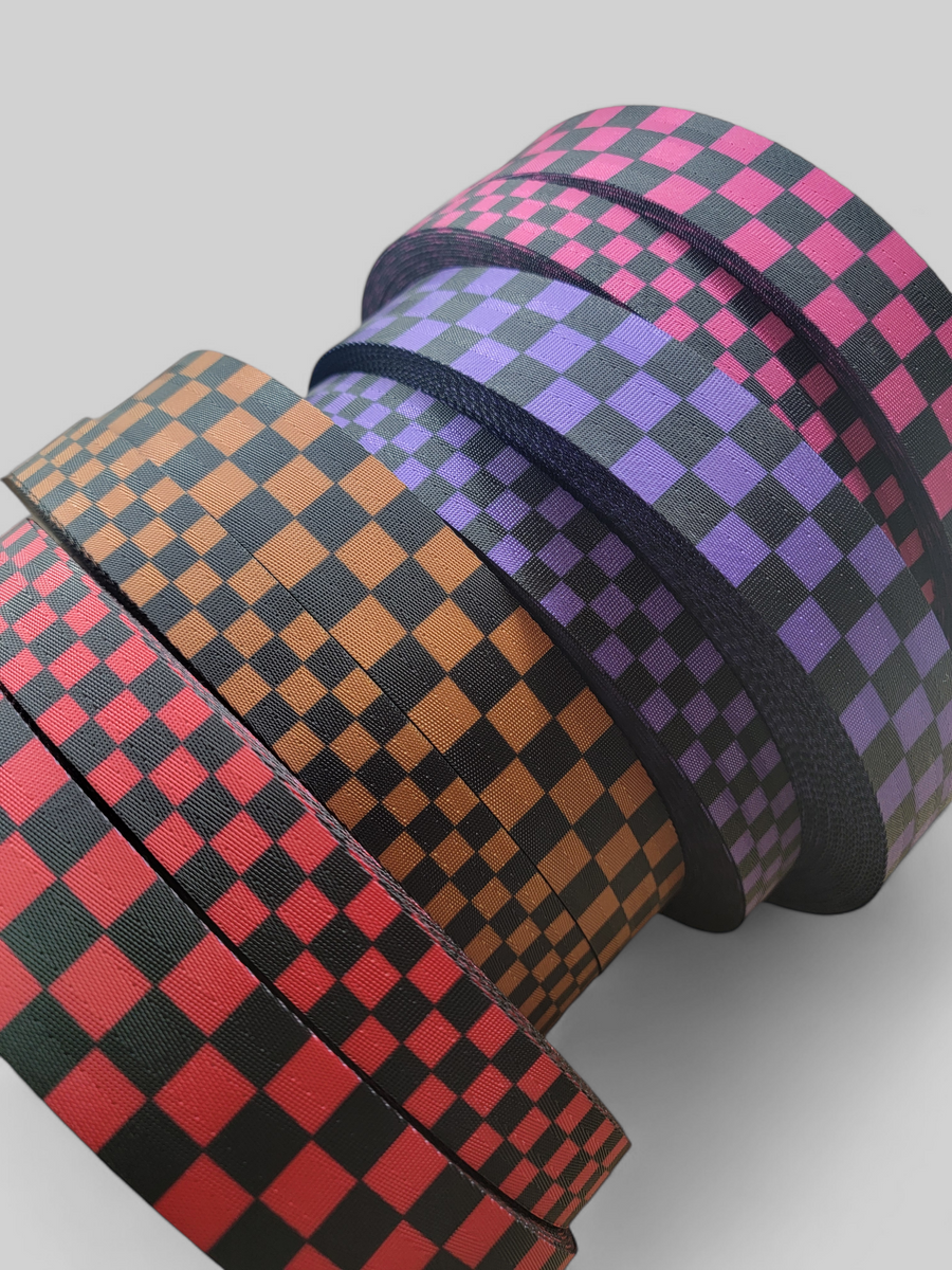 Nylon Webbing CHECKER - 6 yards – INDO LOVE KREATION